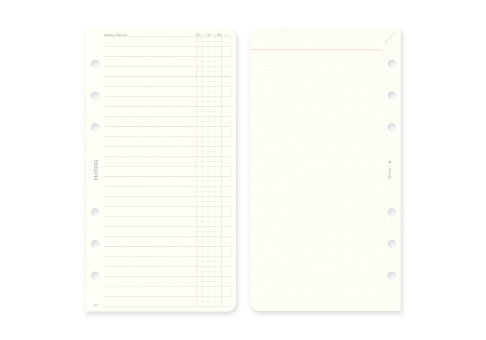 Monthly Schedule Refill 2026 PLT0001 (Bible Size)